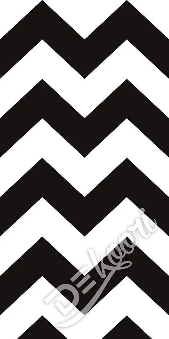 Black and White Chevron Wallpaper fashionable Pattern