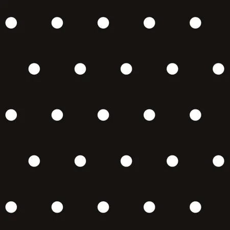 Black and white 5 cm dots wallpaper